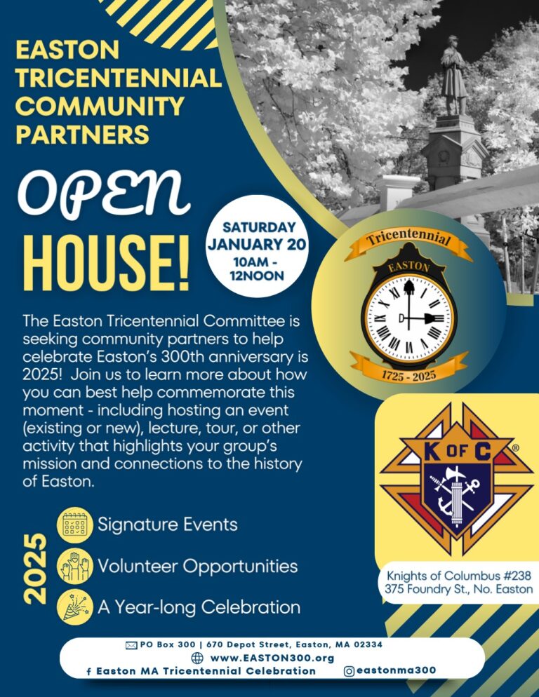 Easton Massachusetts Tricentennial Celebration